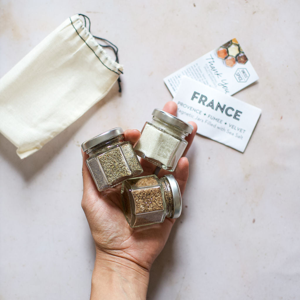 Fancy French Finishing Salts Gift Pack by Gneiss Spice